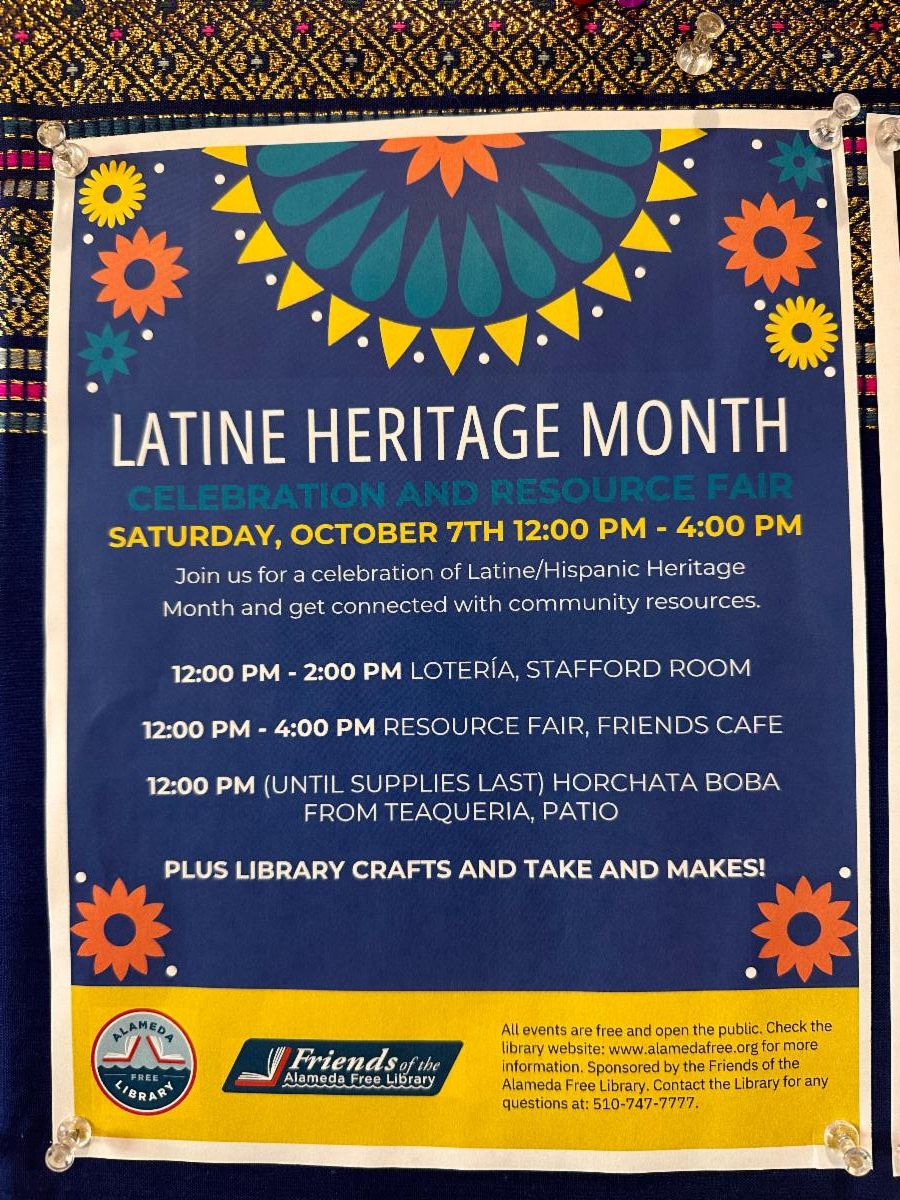 ShakeOut Day, Hispanic/Latine Heritage Month, and more from 211 Alameda ...
