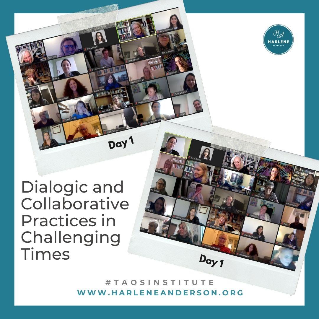 Dialogic and Collaborative Practices in Challenging Times: A Zoom Seminar