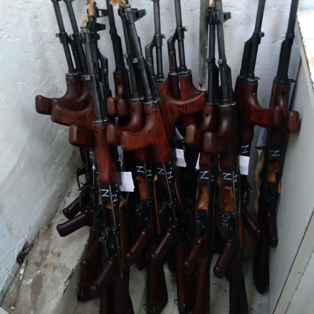 Check out our Romanian Military AKM 47 Rifles we sourced over the summer