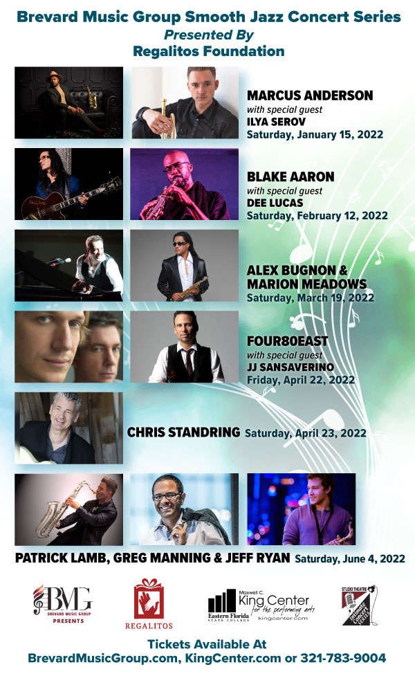 Six Smooth Jazz Concerts @ The King Center