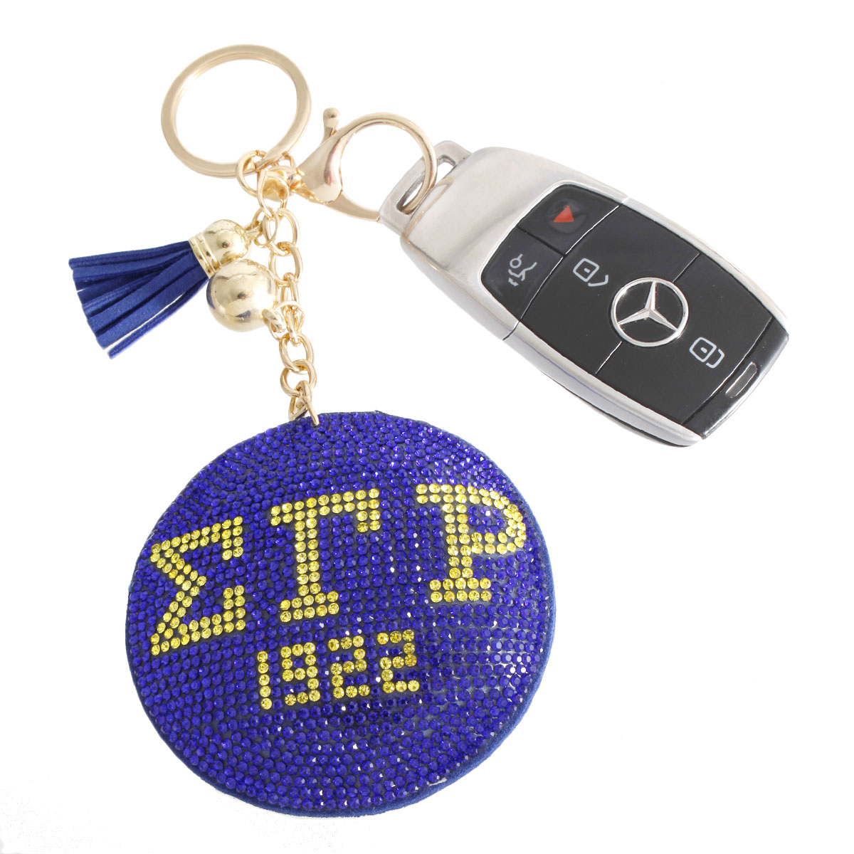 Unlock the Glam: Sorority Bling Keychains are Here!