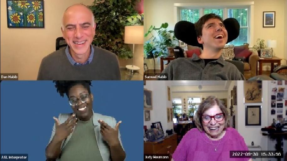 Webinar video: Samuel and Judy Heumann talk transition