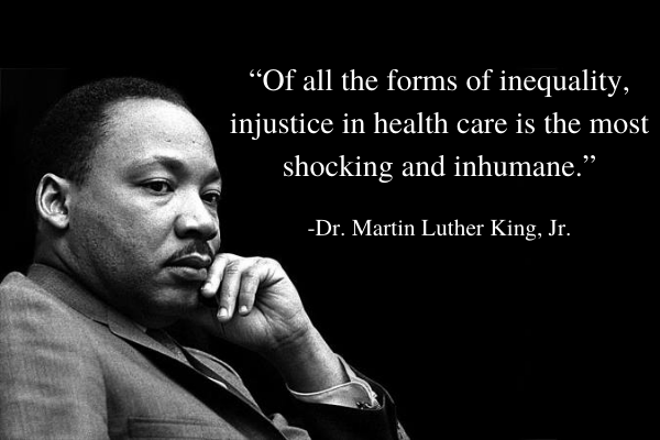 We Honor Dr. King with our Focus on Equitable Care for All
