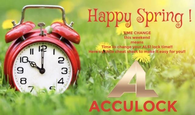 It’s time to Spring Forward with AccuLock!