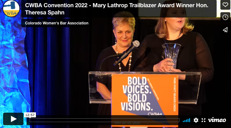 Nominations Due Next Friday 9/23 for 2023 CWBA Mary Lathrop Trailblazer ...