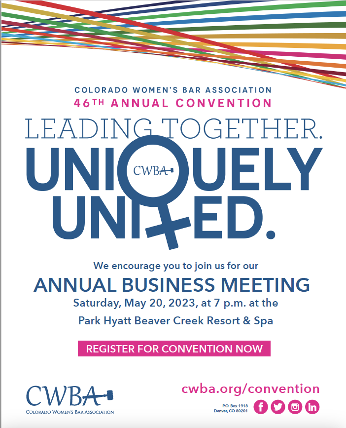 NOTICE FOR MEMBERS: CWBA Annual Meeting 5.20.23 and 2023-24 Board ...