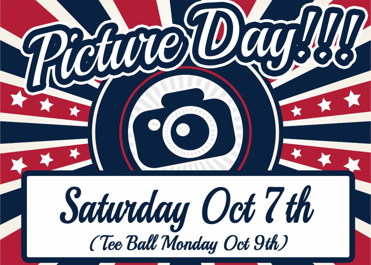 Picture Day is this Saturday the 7th!