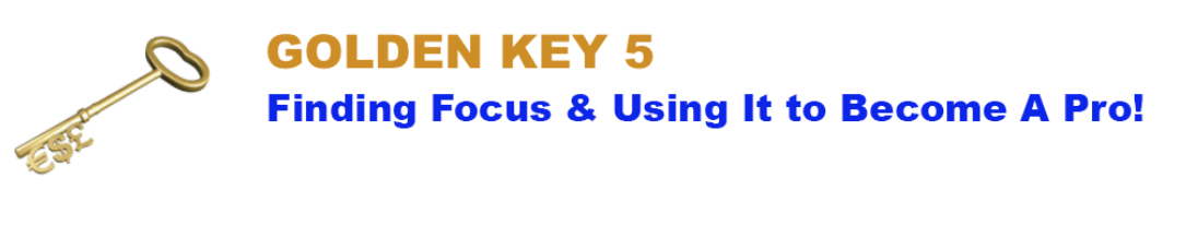 IMPORTANT UPDATE - NEW DATES: The 5 Golden Keys Webinars