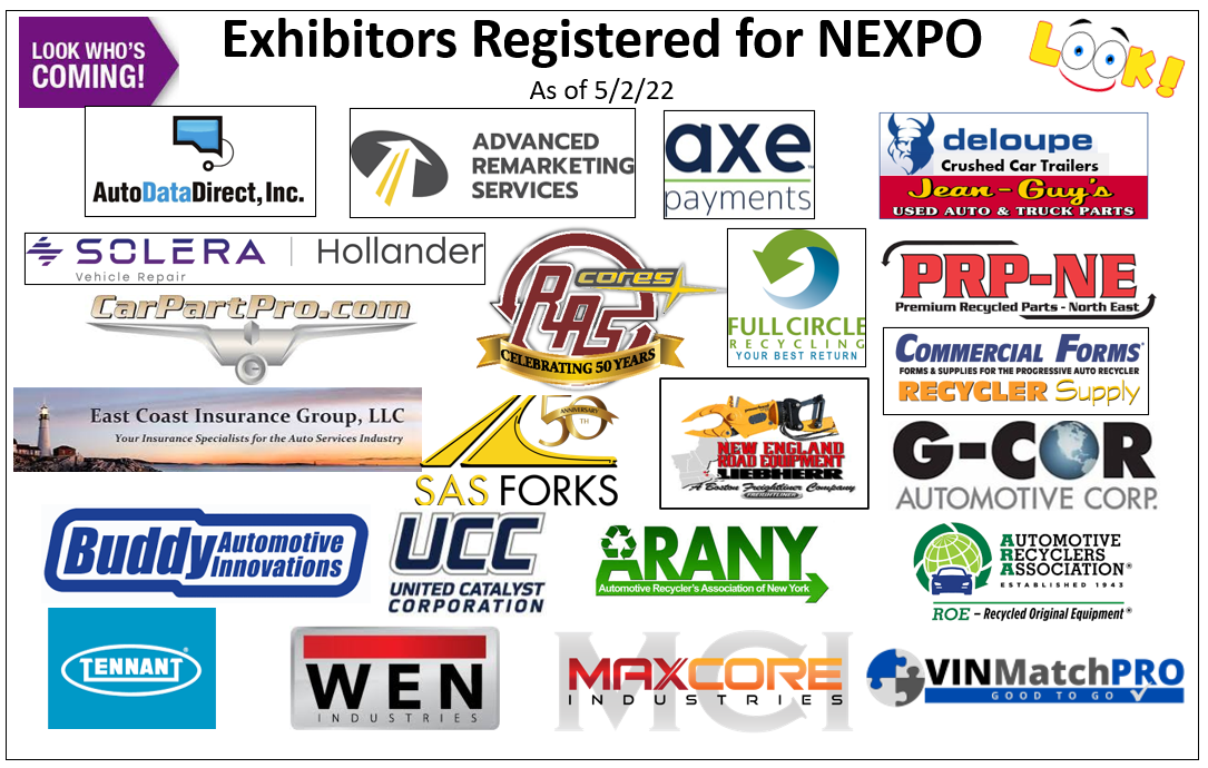 Thank You NEXPO Exhibitors - We still have room for more