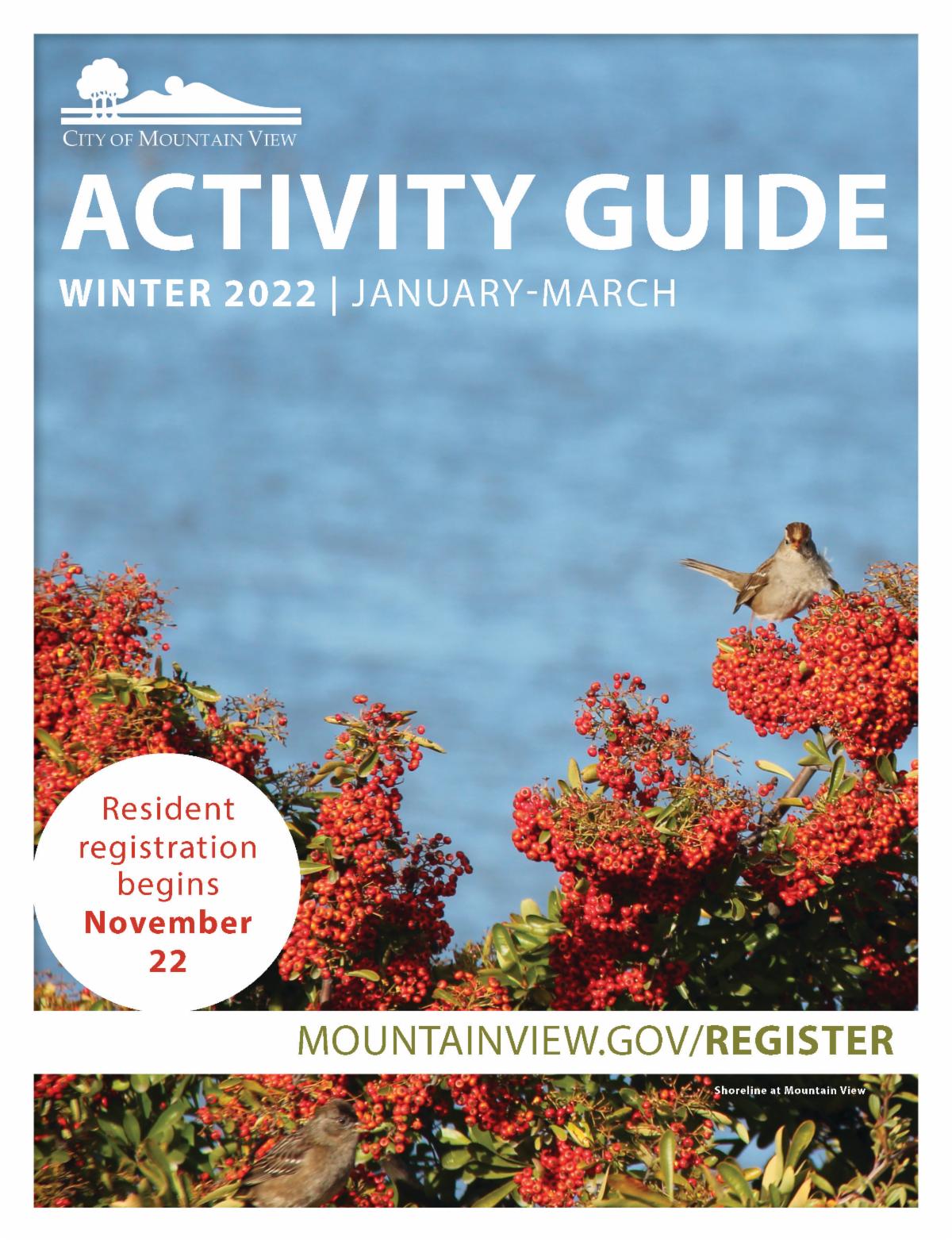 Mountain View Recreation News & Updates: January 2022