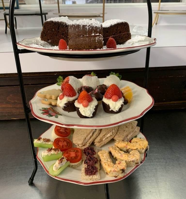 Christmas in the Tea Room