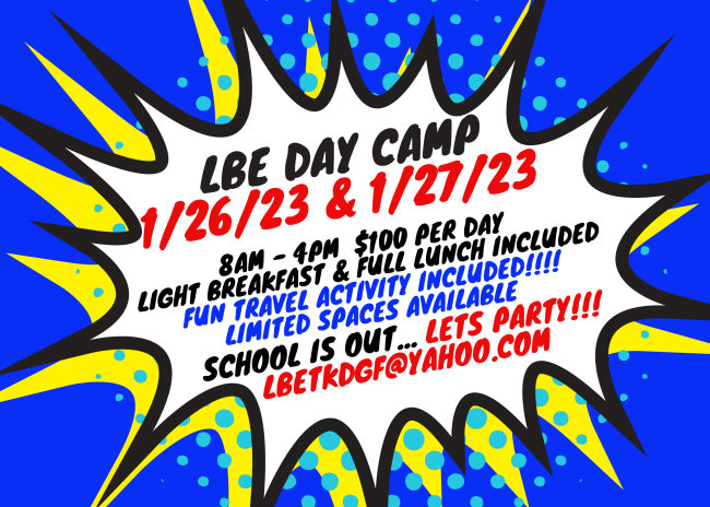 LEAD BY EXAMPLE DAY CAMPS