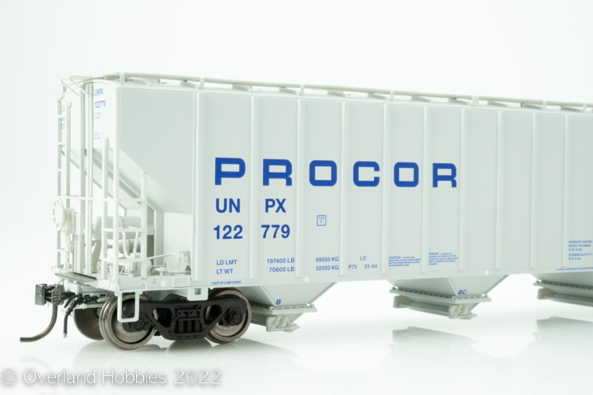 Overland Hobbies: NEW PROCOR 5820 Covered Hoppers from Rapido Nov 1 2022