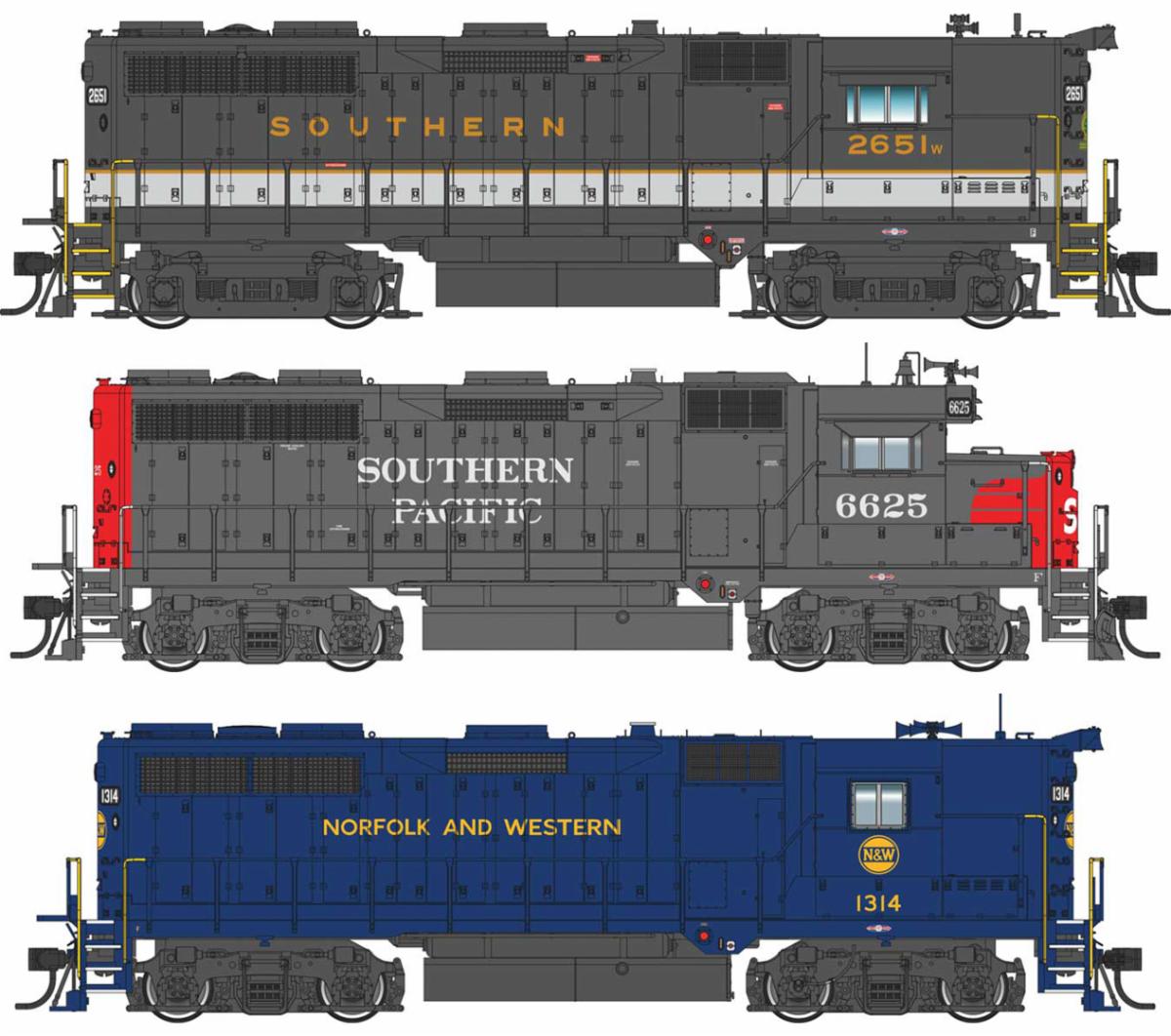 Overland Hobbies - Newly Announced WalthersPROTO HO Scale EMD GP35 ...