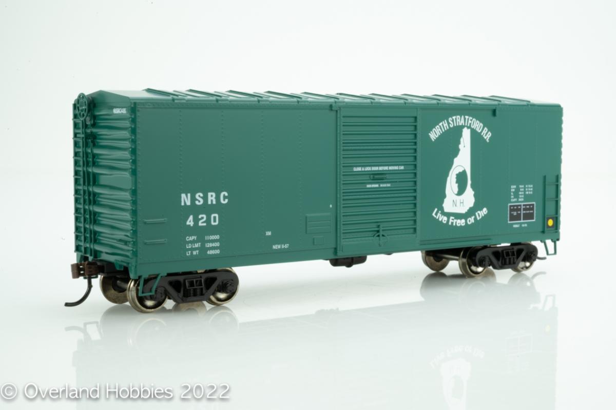OVERLAND HOBBIES - NEW Arrival ATHEARN RTR 40' Modernized Boxcars