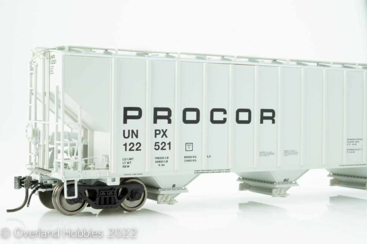 Overland Hobbies: NEW PROCOR 5820 Covered Hoppers from Rapido Nov 1 2022
