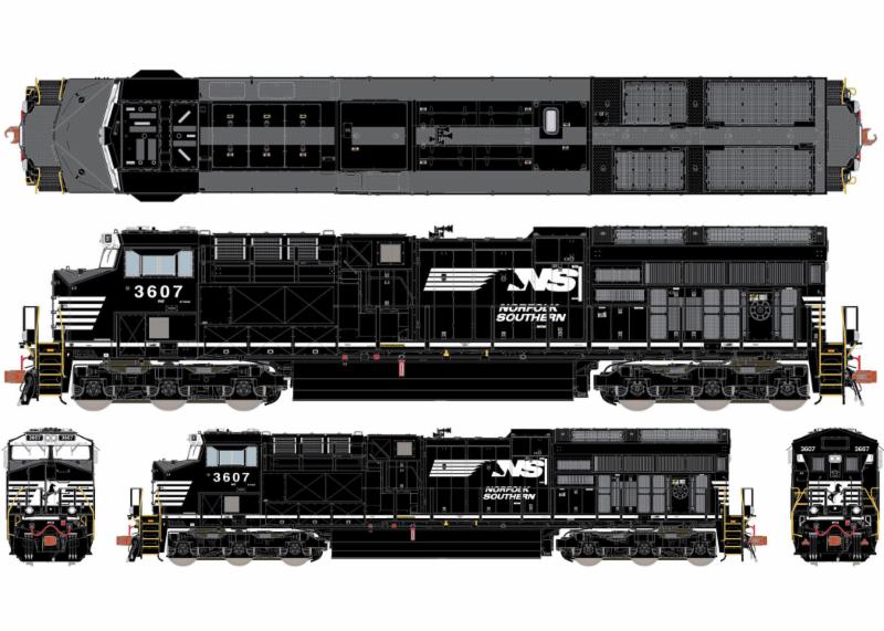 [Overland Hobbies] Update: NEW Pre-Order - ScaleTrains GE Evolution Series Tier IV