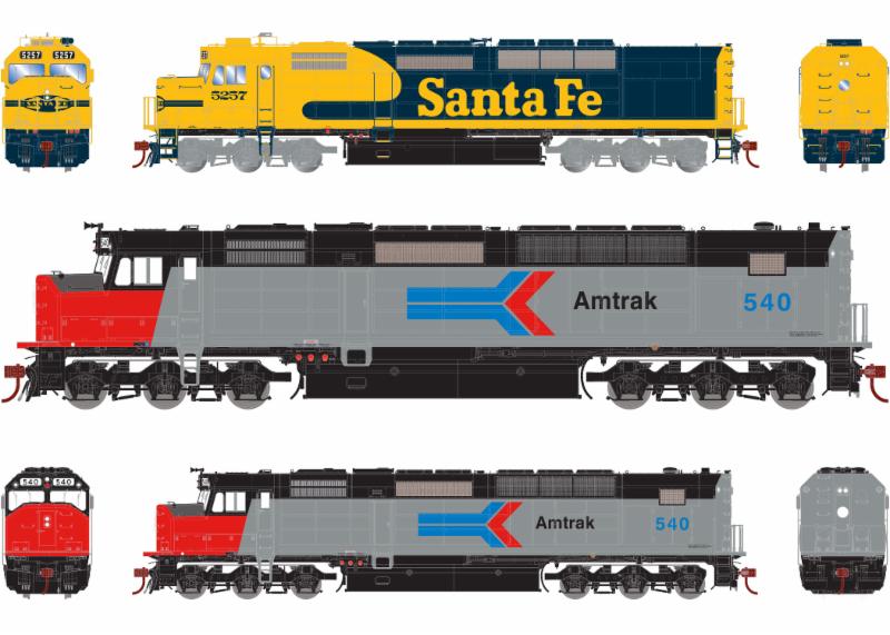 [Overland Hobbies] New Pre-order ATH Genesis EMD SDP40F/ SDF40-2