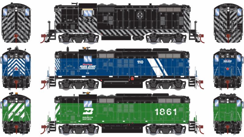 [Overland Hobbies] New Pre-Order Athearn Genesis EMD GP7/ 9 for 5/ 2018