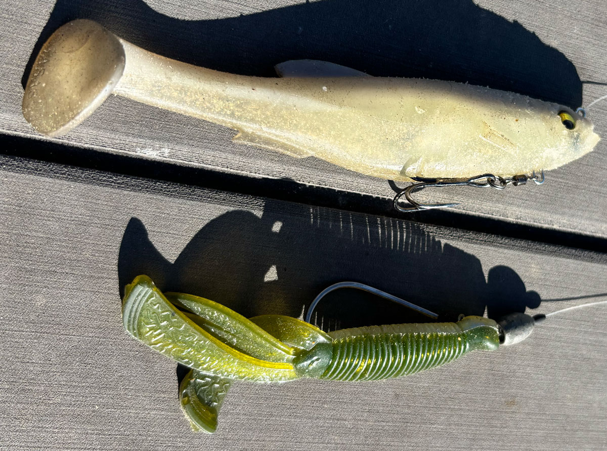 Foutz and other top baits, Jerkbait counter intel, 30-lb bass?? 👀