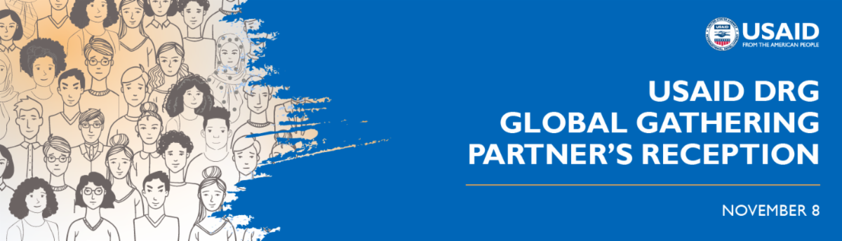Join us for the USAID DRG Partners Reception!