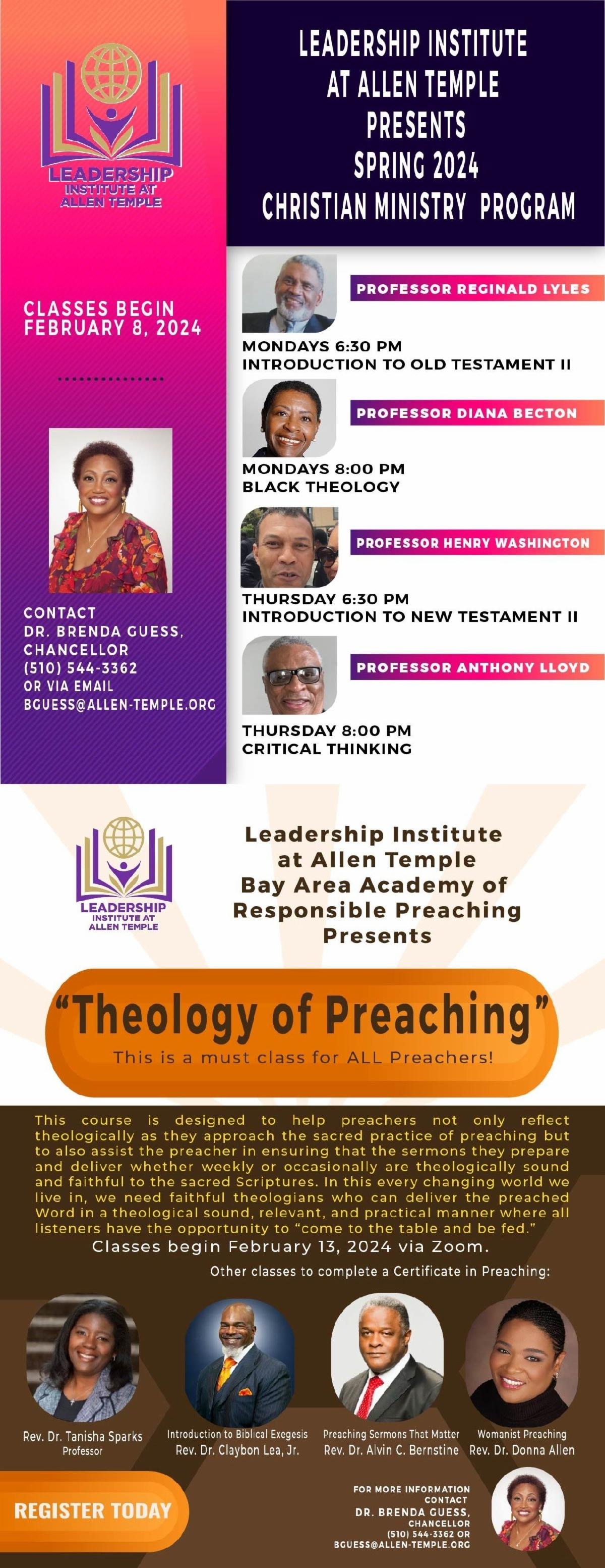 Allen Temple Baptist Church E-Newsletter for the week of March 3, 2024