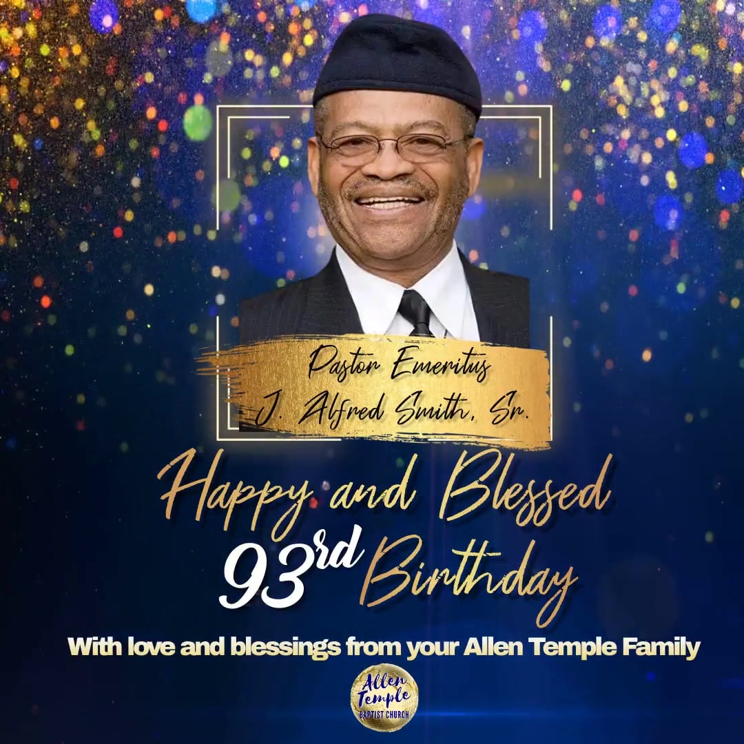 Allen Temple Baptist Church E-Newsletter for the week of May 19, 2024