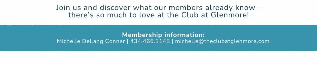Glenmore Club-Member for a day open for all Glenmore residence