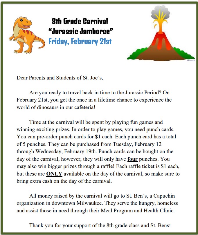 SJS Newsletter - February 6th, 2025