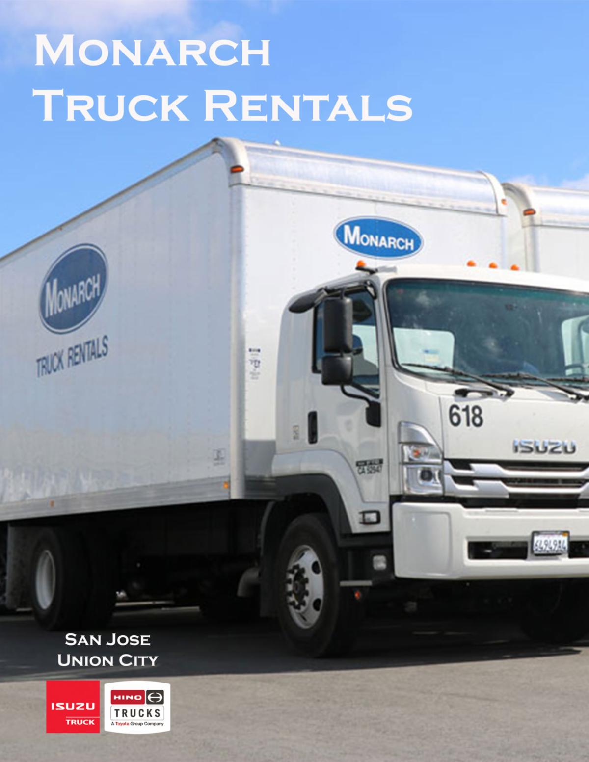 Monarch Truck Rental Magazine