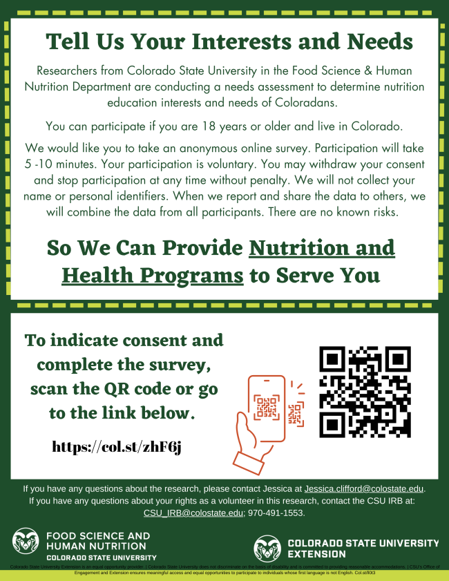 October 2023 CSU Food Systems News