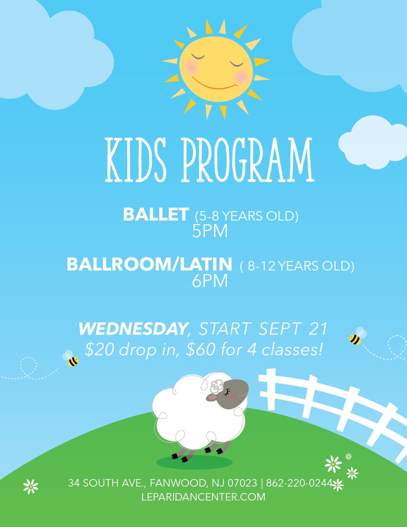 New instructor of our Kids program