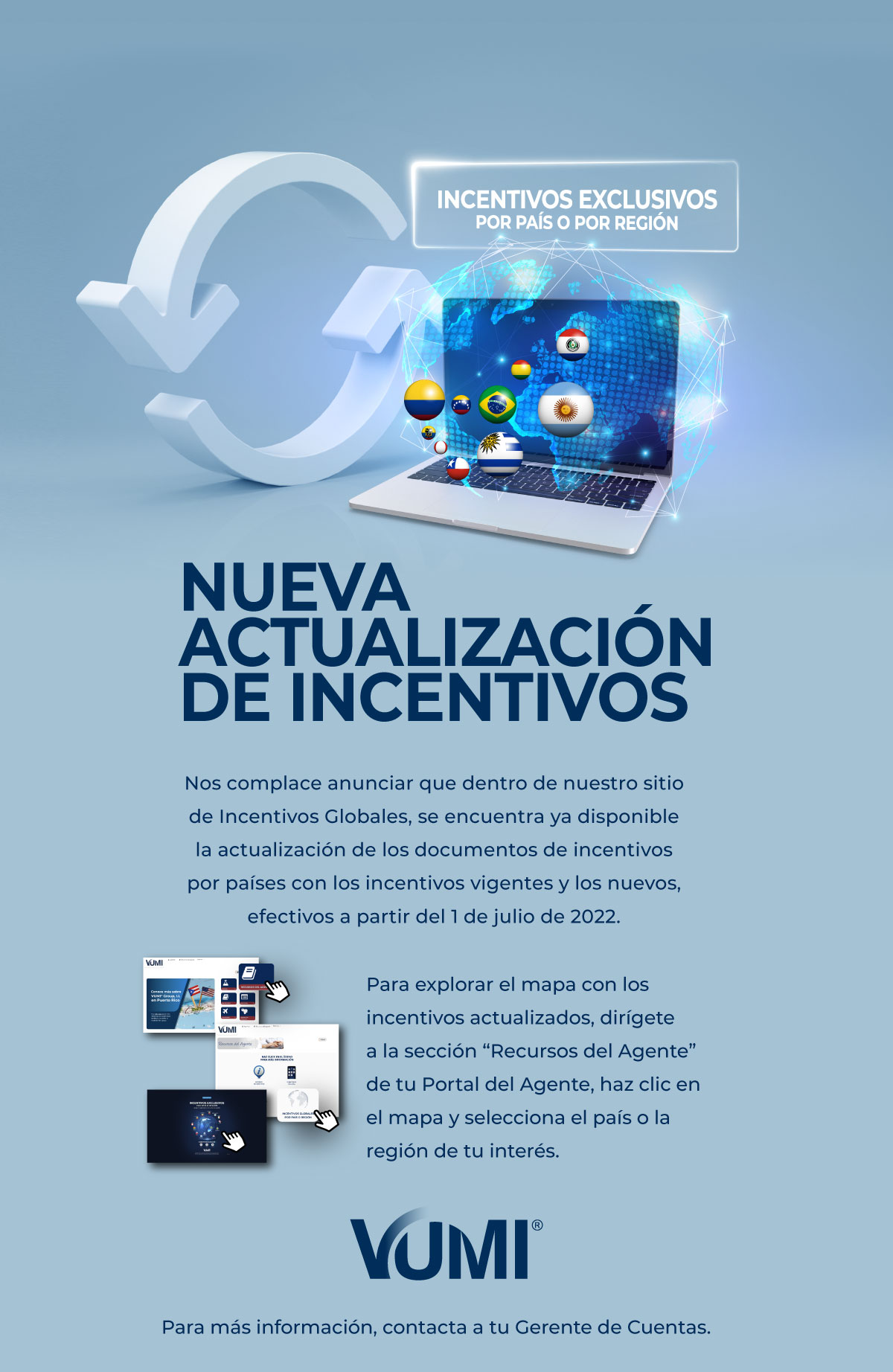 Actualización de Incentivos Globales | Global Incentives New Update