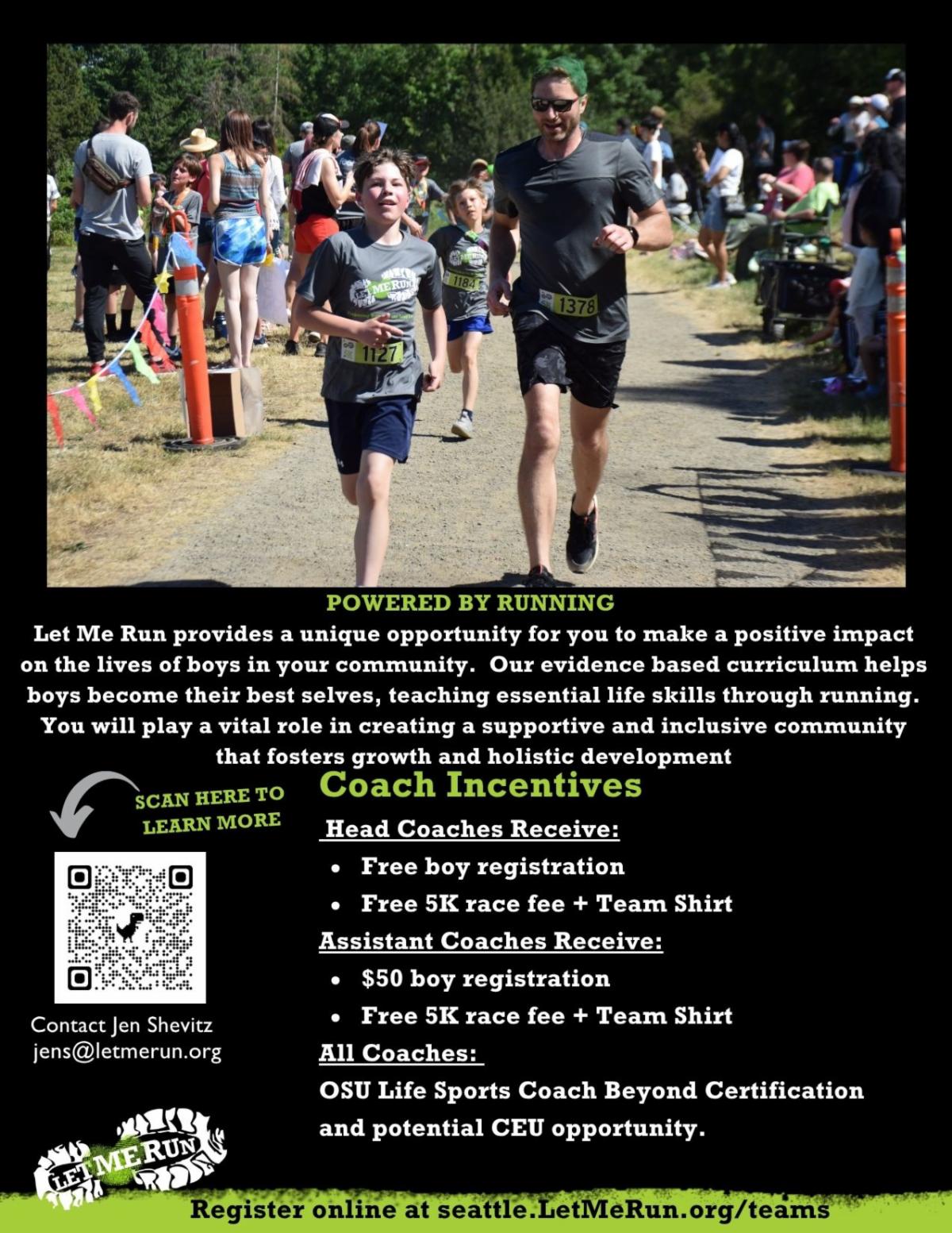 Let Me Run Seattle Coach Resource Page