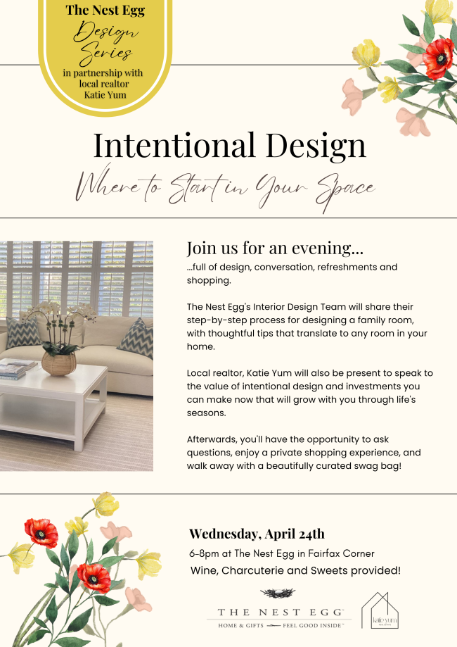 Intentional Design Event at The Nest Egg