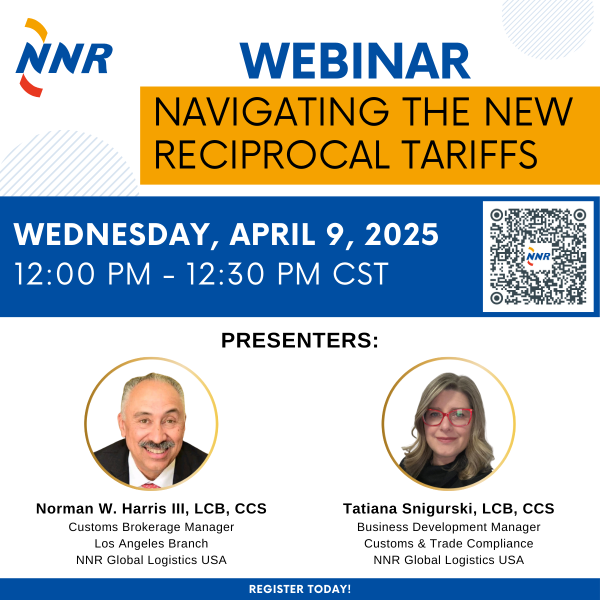 Higher Reciprocal Tariffs Begin Today