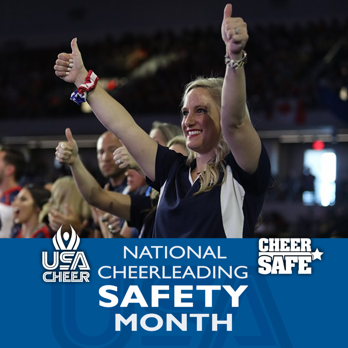 Join us for National Cheerleading Safety Month!
