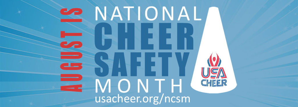 August is National Cheer Safety Month