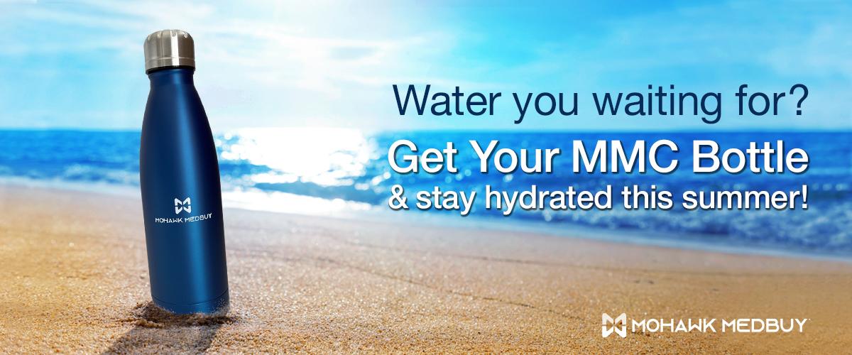 Stay hydrated this summer with your own MMC water bottle