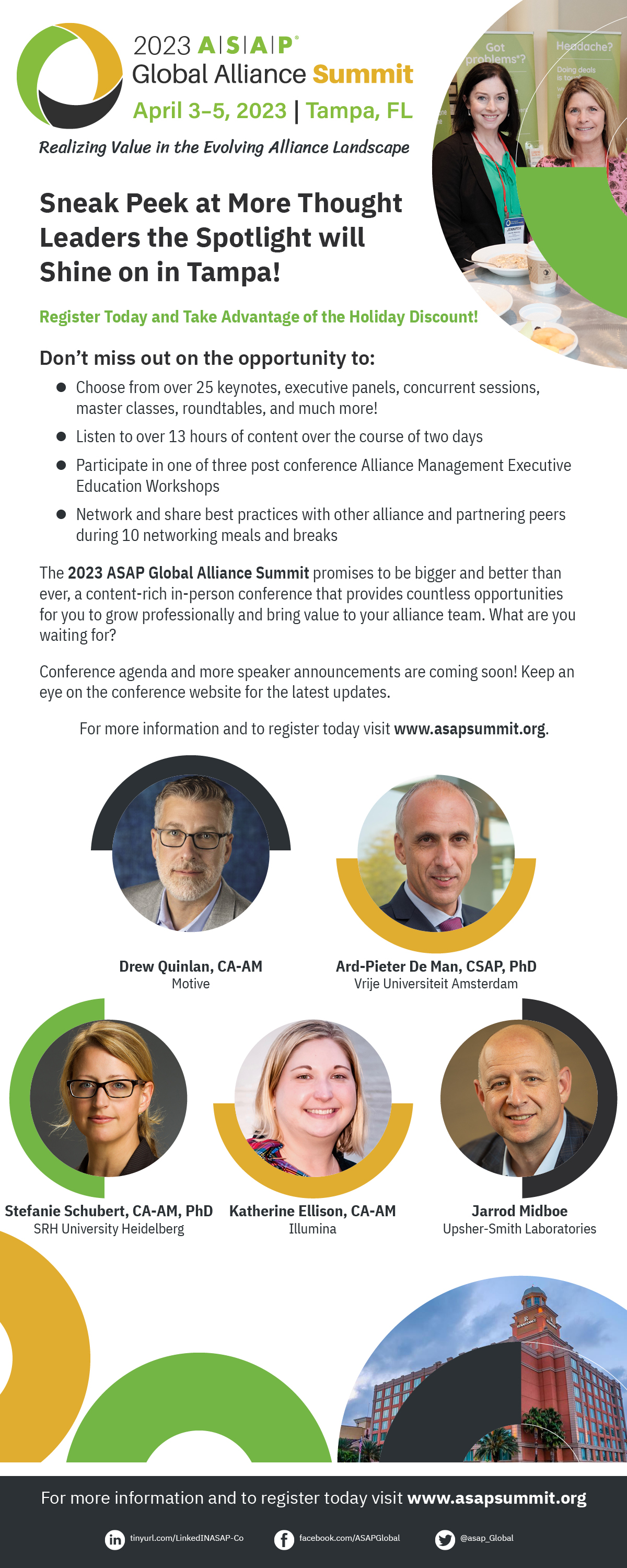 Ignite your journey to alliance leadership! Join us in Tampa for the ...