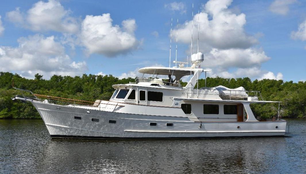 Mid-Ship Fleming 58 For Sale At FLIBS & New Asking Price For 2006 ...