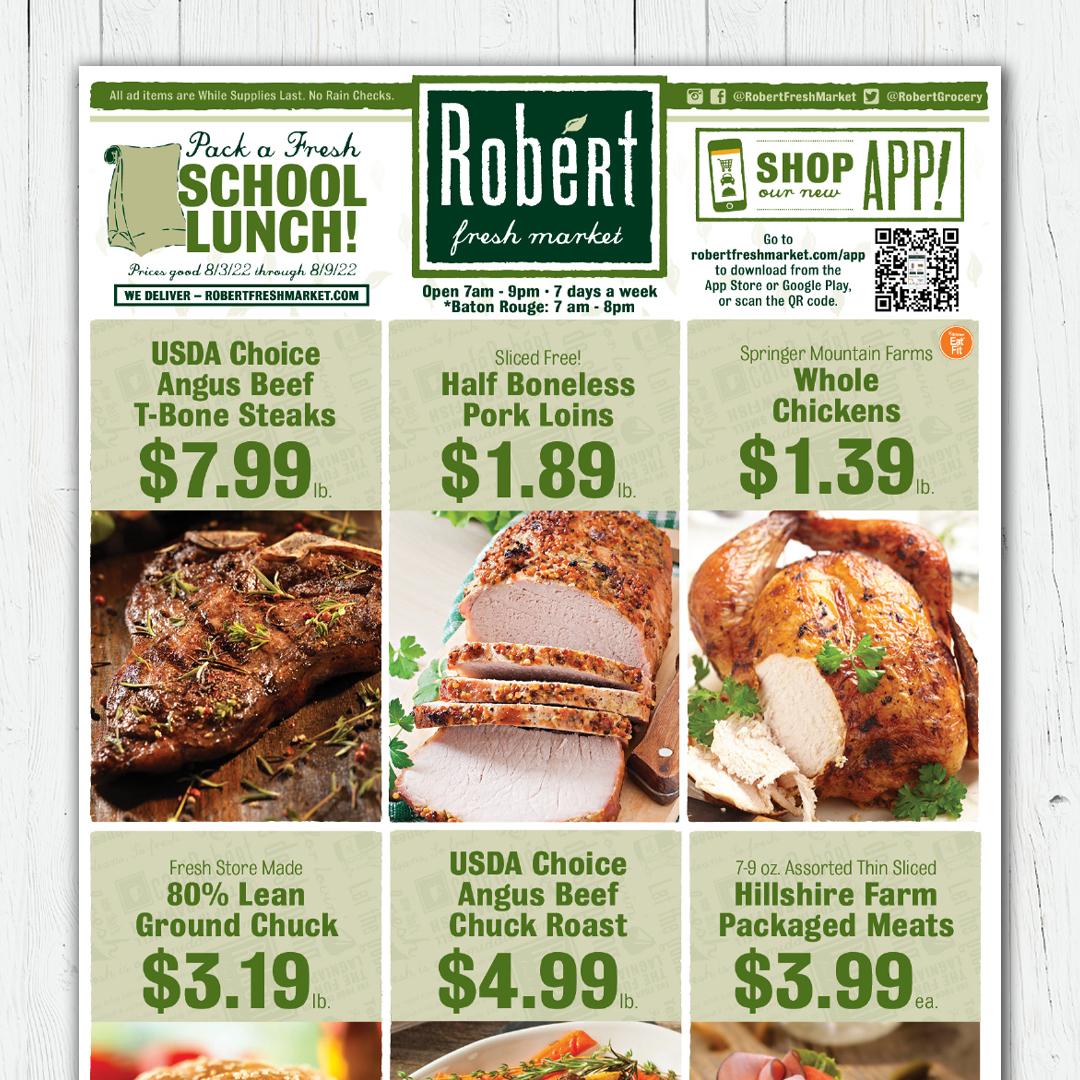 Pack a FRESH school lunch!