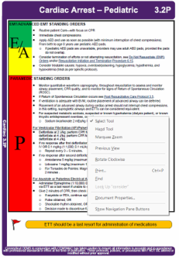 The PEARL: Aug. 8, 2019 | No. 18 Pediatric EMS Protocols & SOPs