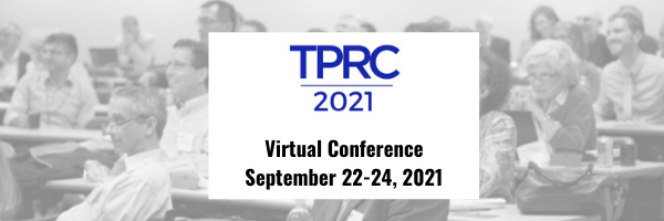 TPRC Announces Virtual Format for 2021 Conference