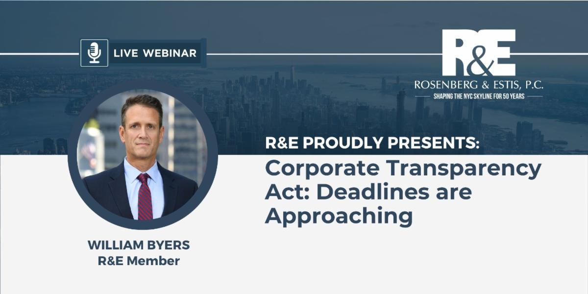 CTA Webinar (October 15, 2024) - Corporate Transparency Act: Deadlines ...