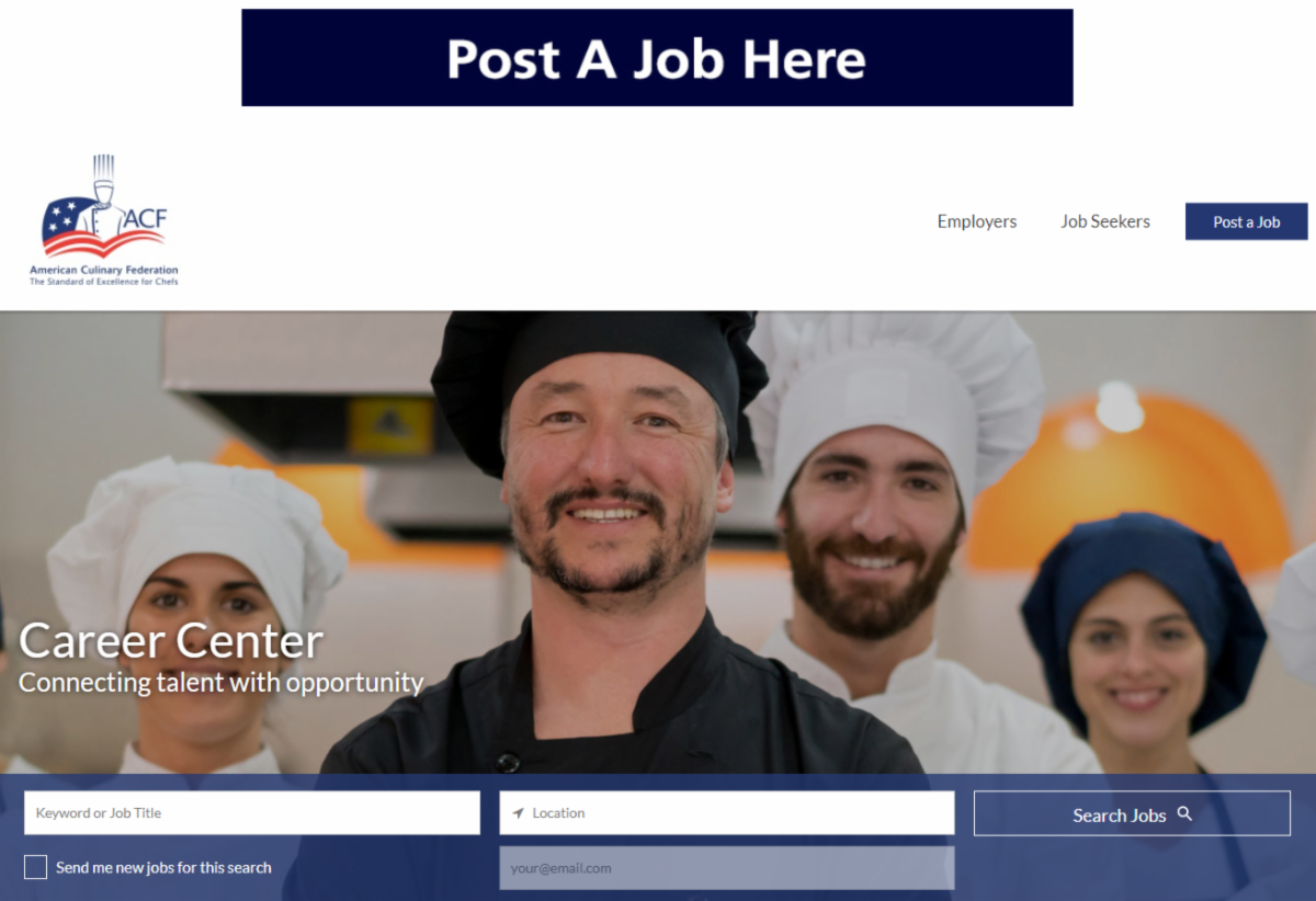 Find your next great job on the ACF Career Center