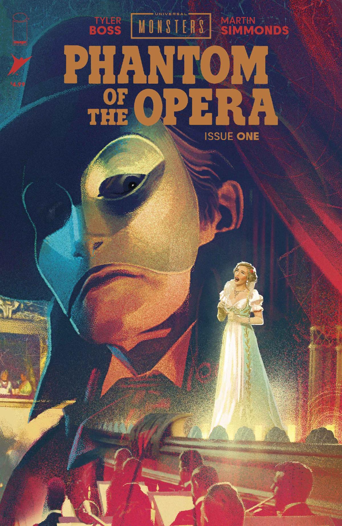 Tyler Boss and Martin Simmonds Reimagine the Phantom of the Opera in New Universal Monsters ...