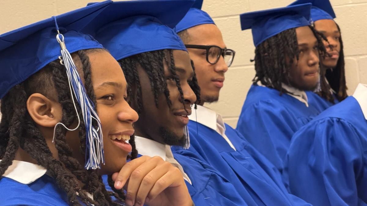 FAMILY OF TRAVIS HILL SCHOOL GRADUATES SHED TEARS OF JOY DURING FIRST ...