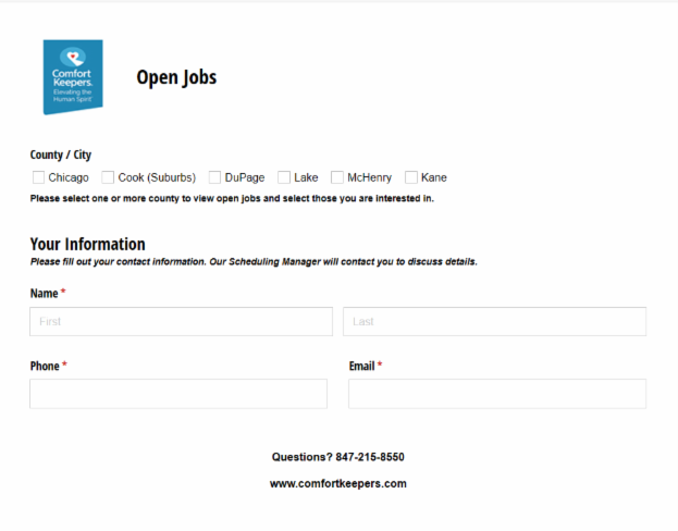 New Jobs Available - Please Take a Look at Our Online Portal