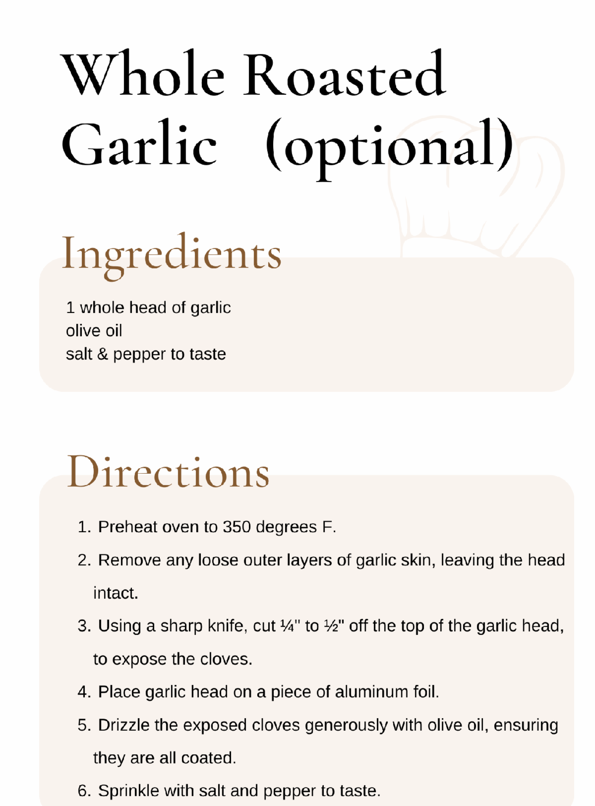 New recipe inside!